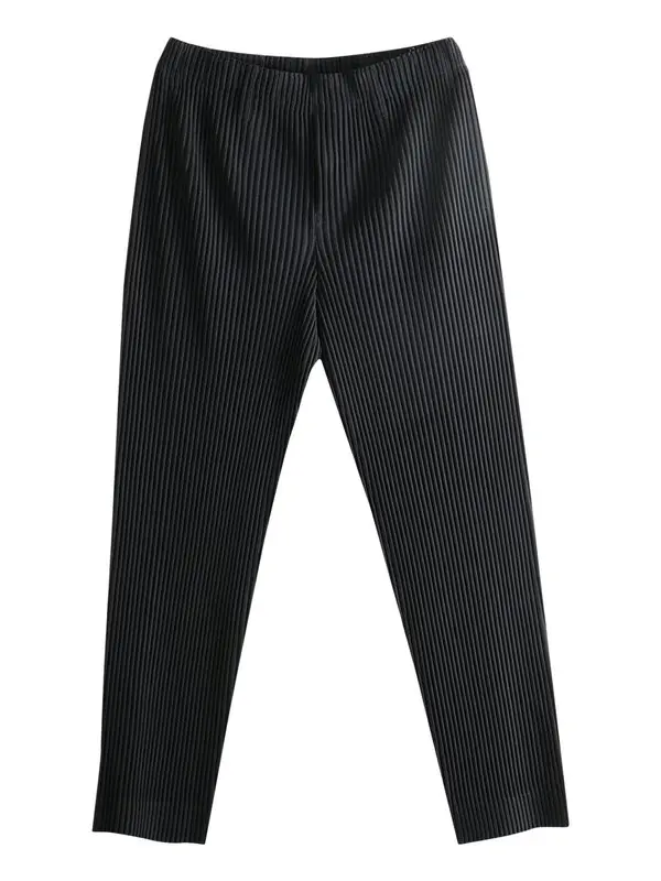 Issey Miyake Pleated Trousers - Black