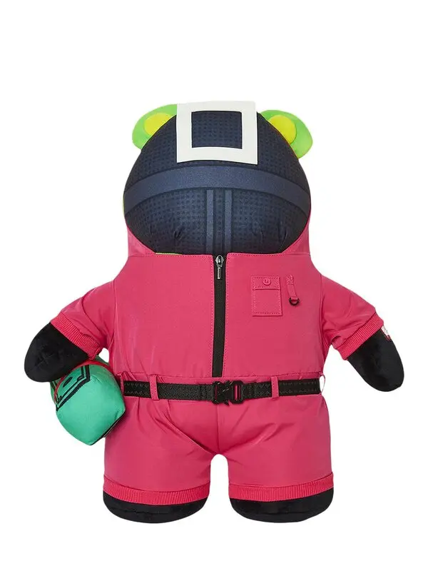 SPRAYGROUND Squid Game Collaboration Bear Backpack - Multicolor