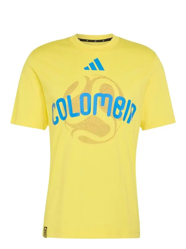 Adidas Fifa World Cup 26 Colombia T-shirt 'impact - Yellow