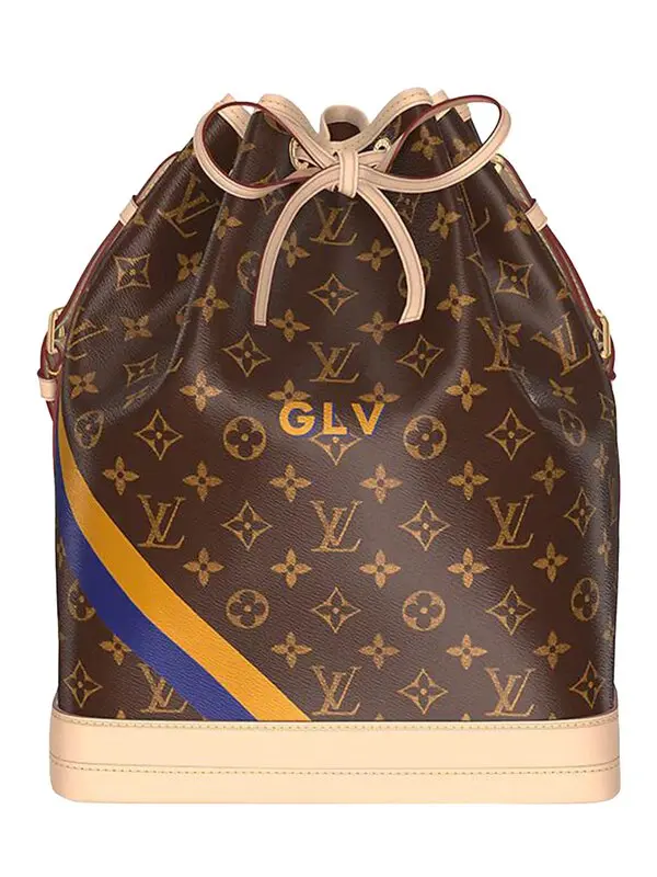 LOUIS VUITTON Noé Monogram Canvas Bucket Bag - Brown