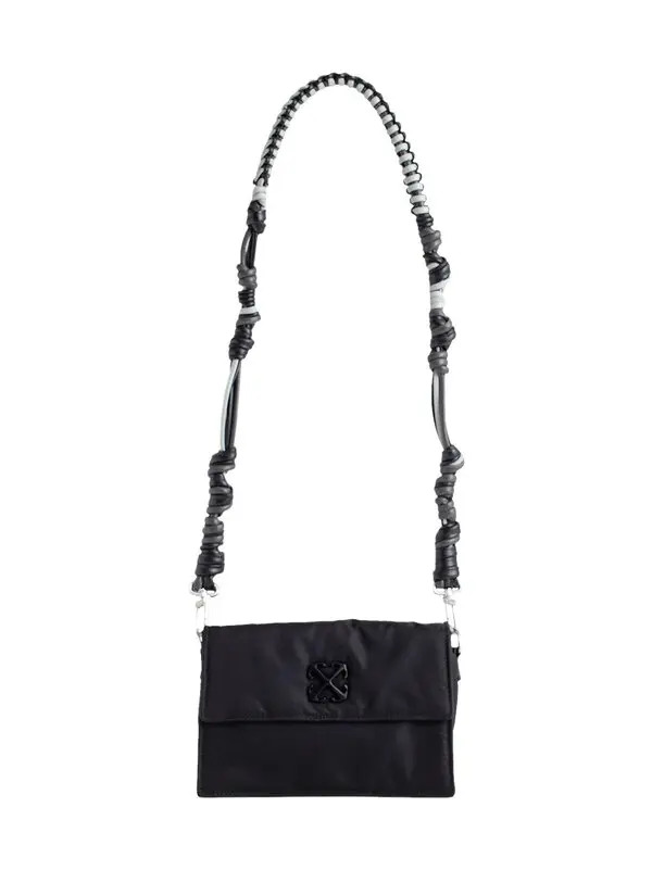Off-White Jitney 1.4 Soft Shoulder Bag - Black