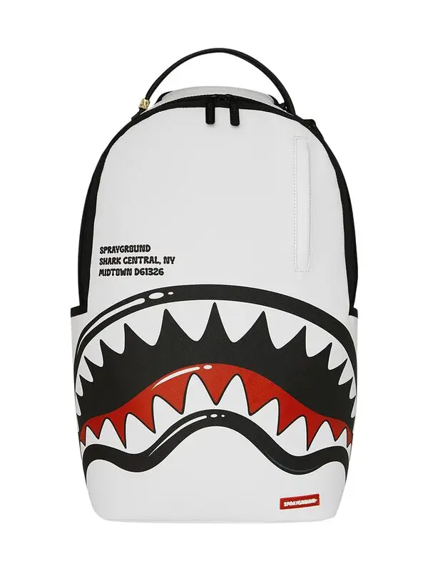 SPRAYGROUND Shark Backpack - White