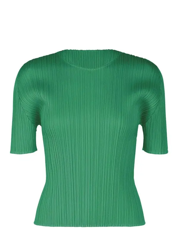 Issey Miyake Monthly Colors July" Top - Green