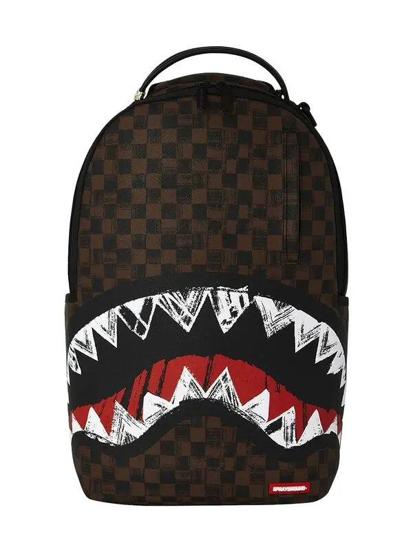 SPRAYGROUND Rough Cuts Sharks In Paris Backpack - Multicolor