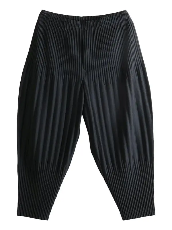 Issey Miyake Pleated Trousers - Black