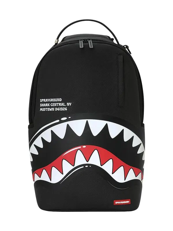 SPRAYGROUND Shark Central Bubble Shark Backpack - Black