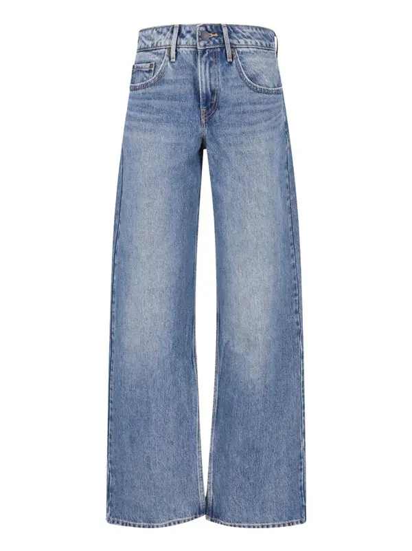 LEVI'S STRAUSS High-rise Wide-leg Jeans - Blue