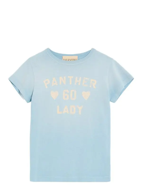 Valentino Garavani Printed T-shirt - Azzurro