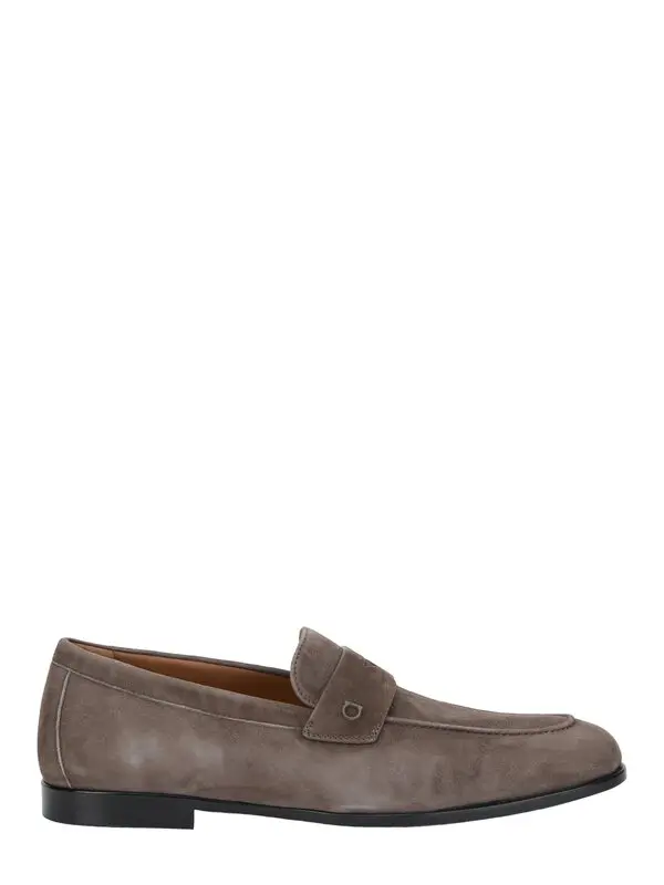 FERRAGAMO Suede Loafers - Brown