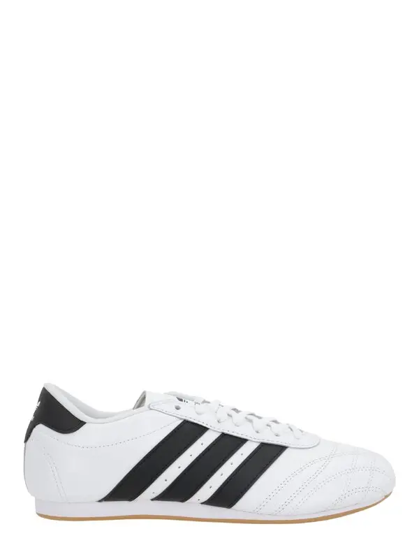 Adidas Regular-fit Lace-up Leather Sneakers - Bianco