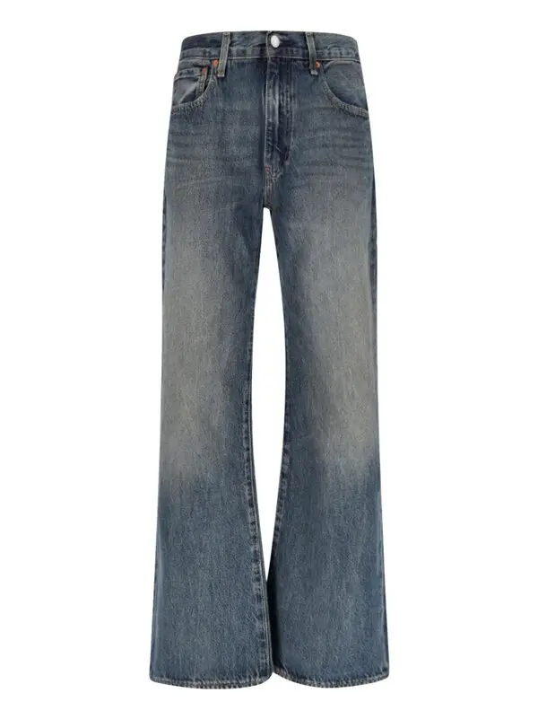LEVI'S STRAUSS High-waist Wide-leg Jeans - Blue