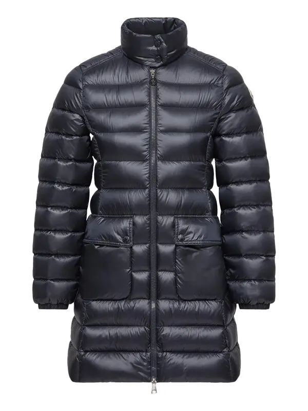 Moncler Long Down-filled Coat - Blu