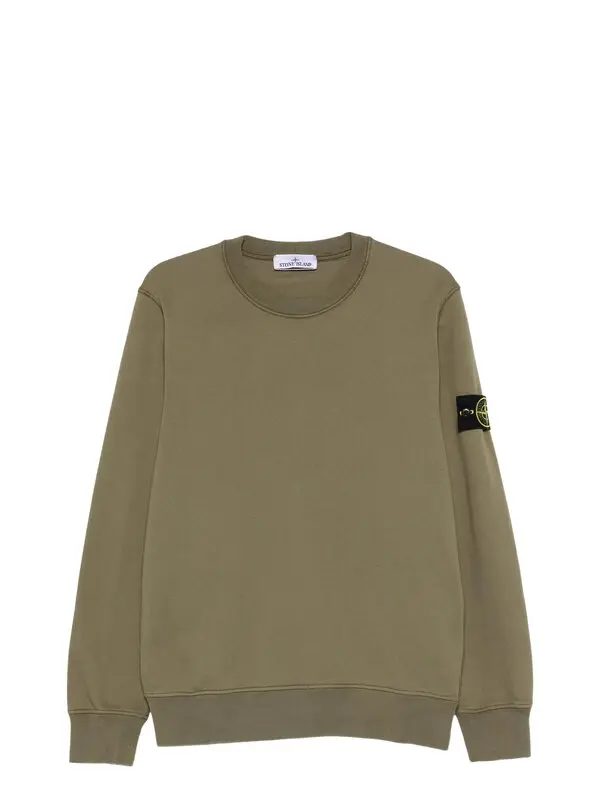 Stone Island Crewneck Sweatshirt - Verde