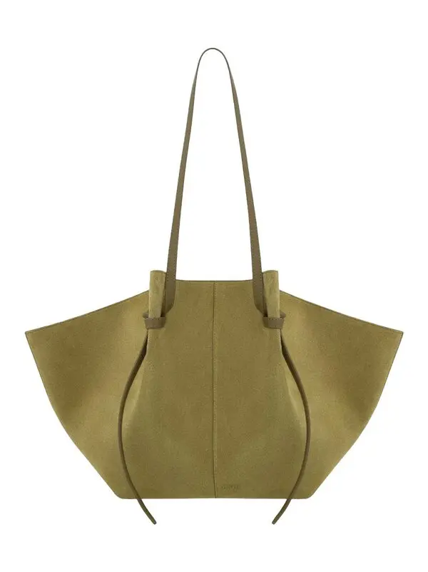 Yuzefi Large Suede Tote Bag - Brown
