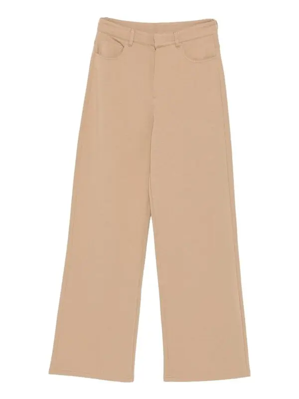 Max Mara Sculpted T-shirt Trousers - Marrone