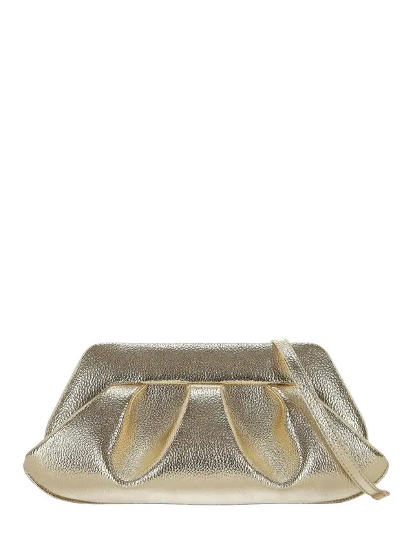 THEMOIRE Mini Leather Crossbody Bag - Oro