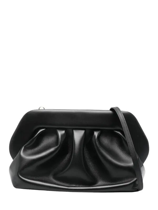 THEMOIRE Mini Leather Shoulder Bag - Nero