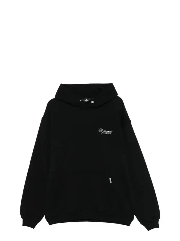 REPRESENT Owners Club Script Hoodie - Black