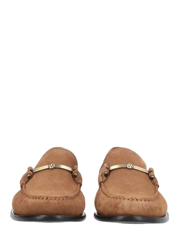 BOSS Suede Low-top Sneakers - Brown