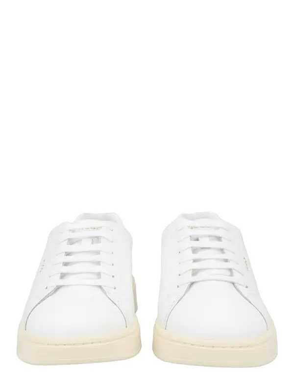 Hugo Leather Low-top Sneakers - White
