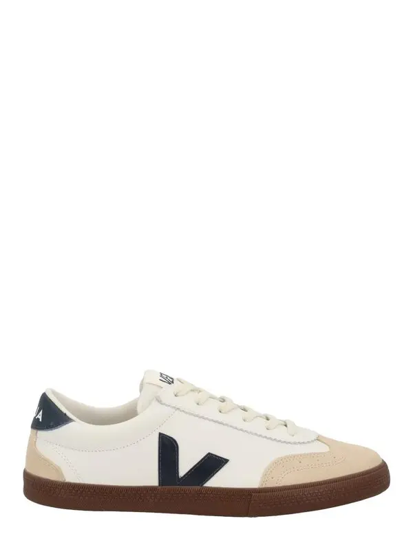 VEJA Eco-conscious Leather Sneakers - White