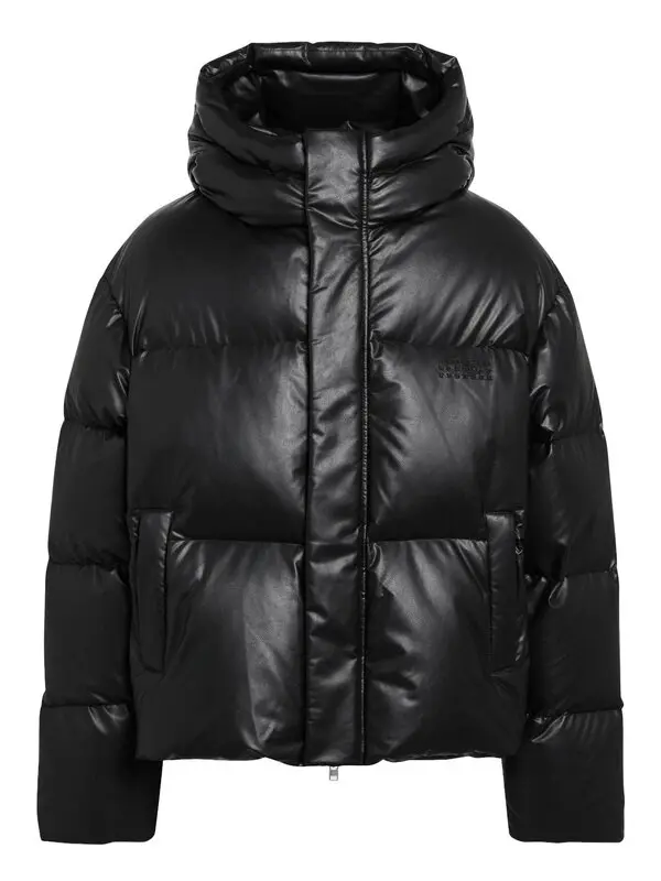 MAISON MARGIELA Padded Hooded Jacket - Black