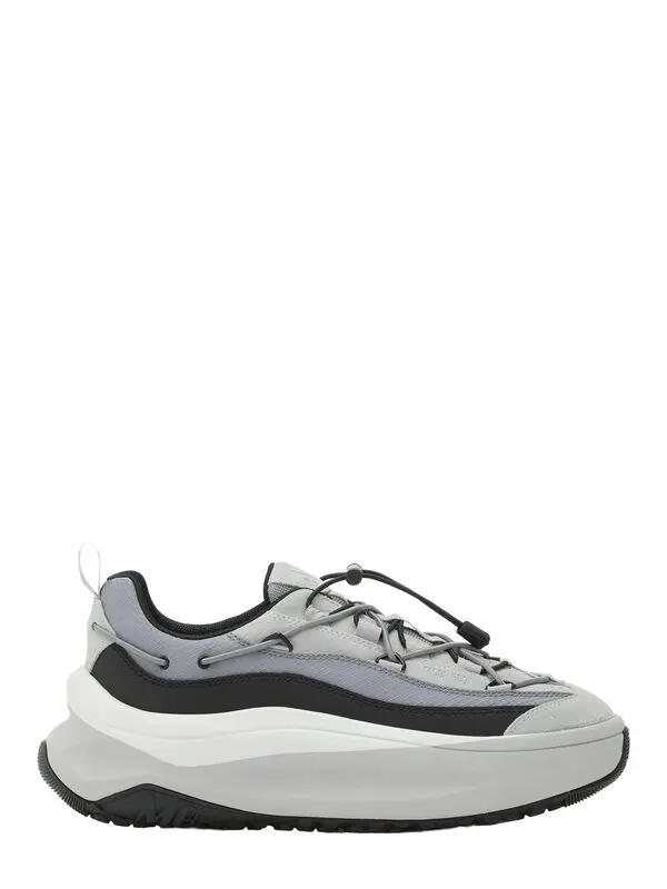 Moon Boot Gender-neutral Suede Sneakers With Criss-cross Laces - Grigio