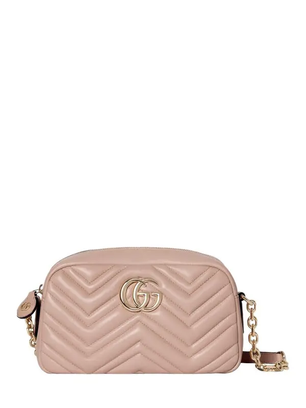 Gucci Quilted Leather Shoulder Bag - Rosa
