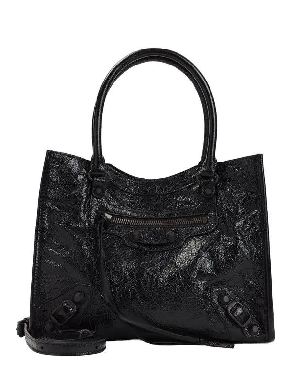 Balenciaga Le City Mini Tote Handbag - Black