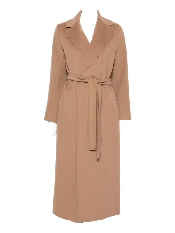 Max Mara Wool Long Coat - Beige