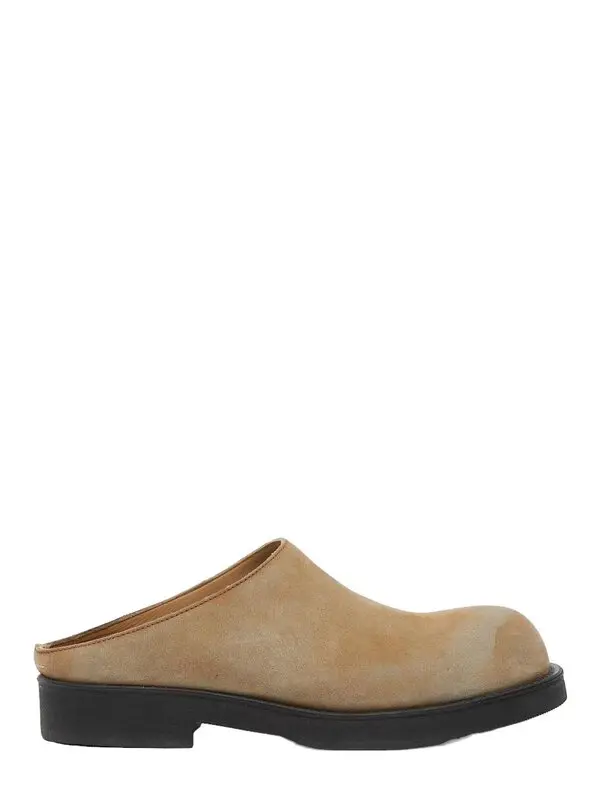 MAISON MARGIELA Suede Leather Mules - Beige