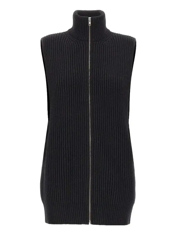 MAISON MARGIELA Wool Vest - Black