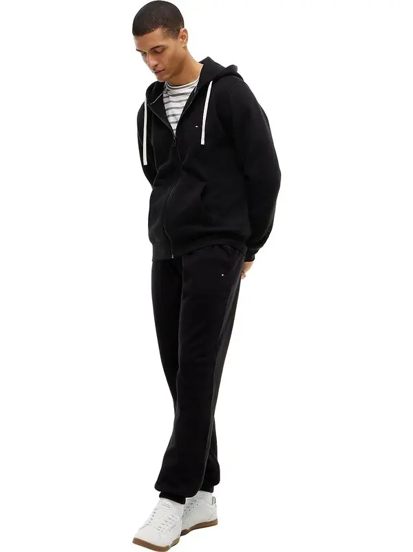 Tommy Hilfiger Solid Fleece Jogger - Black