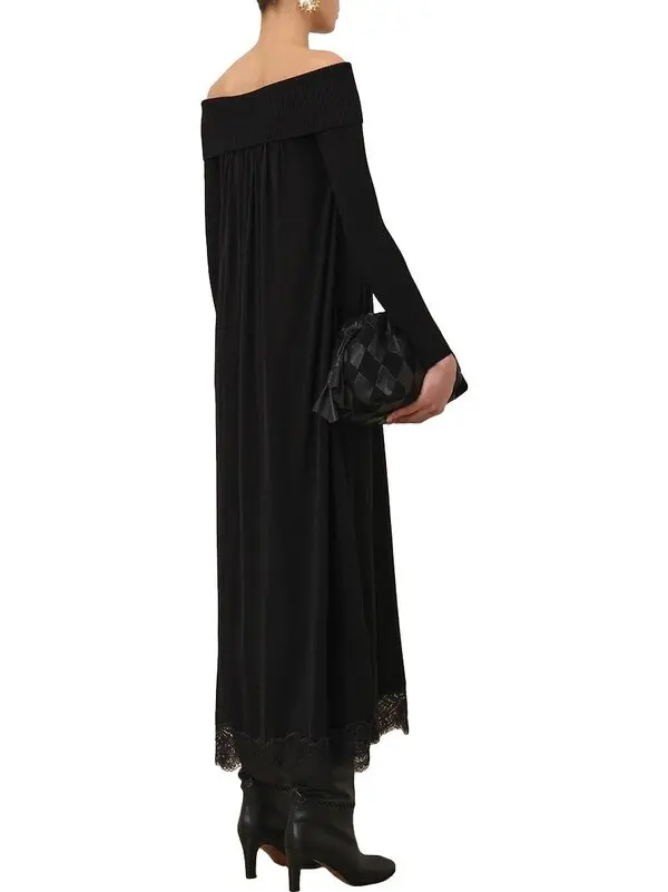 Zimmermann Valiant Lace Maxi Dress - Black