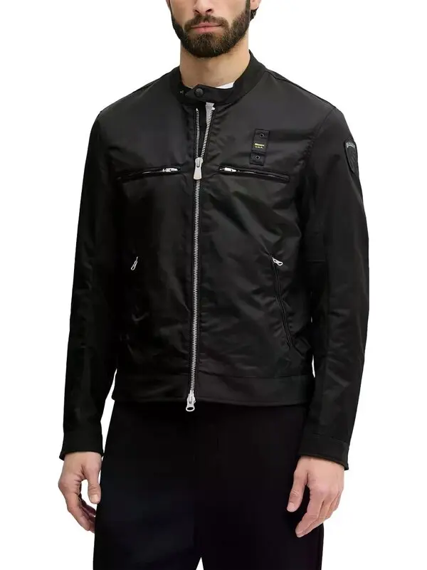 BLAUER. Bayard Biker Jacket - Black