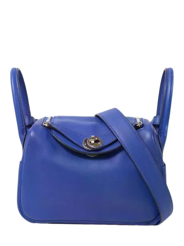 Hermès Mini Lindy Tote Bag - Blue