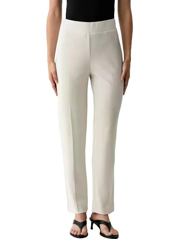 Joseph Ribkoff Split-cuff Tailored Trousers - White