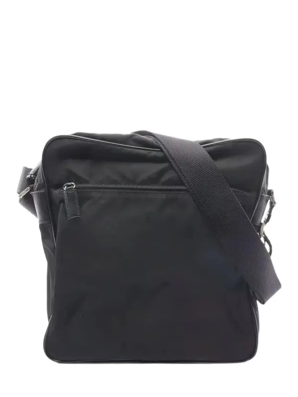 Prada Triangle-logo Shoulder Bag - Black