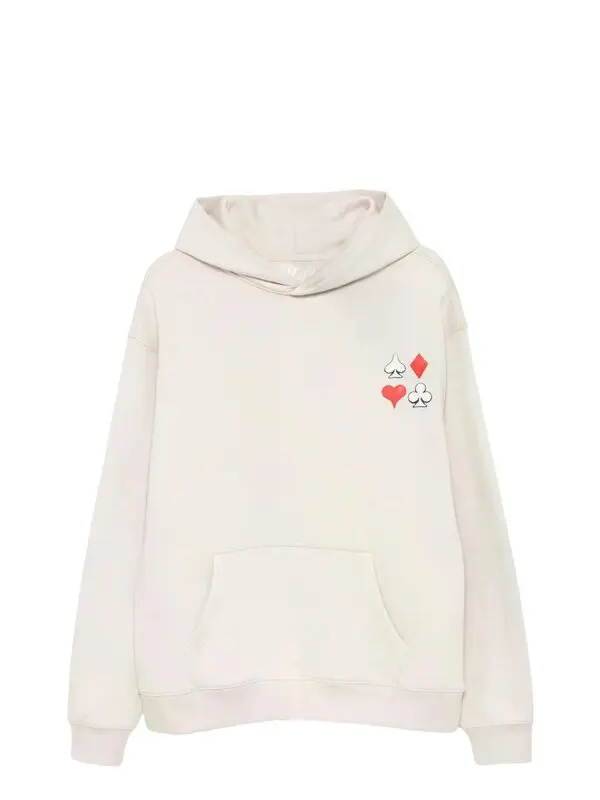 MELT Playing Card Print Hoodie - Neutrals