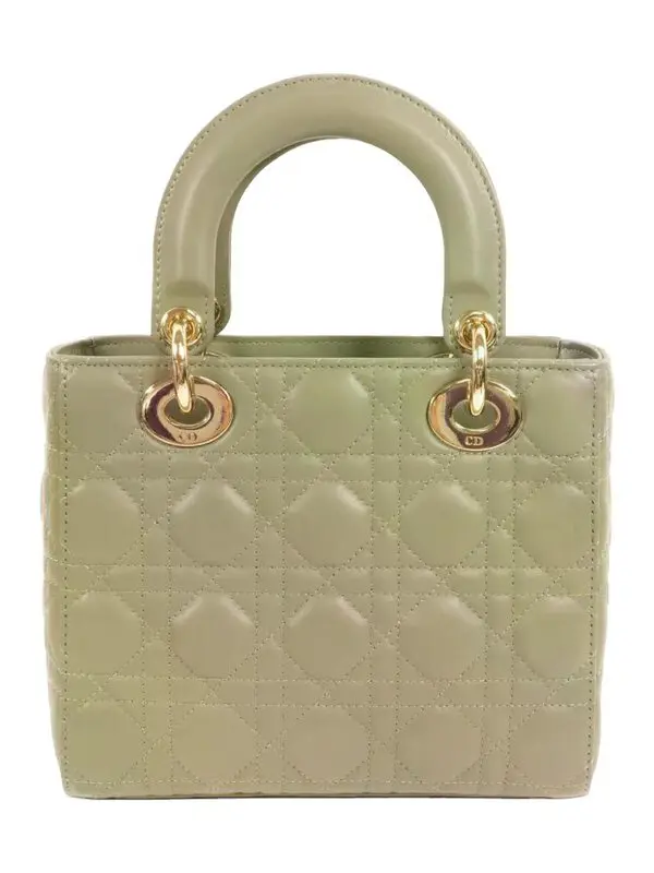 Dior Lady My Abcdior Tote Bag - Green