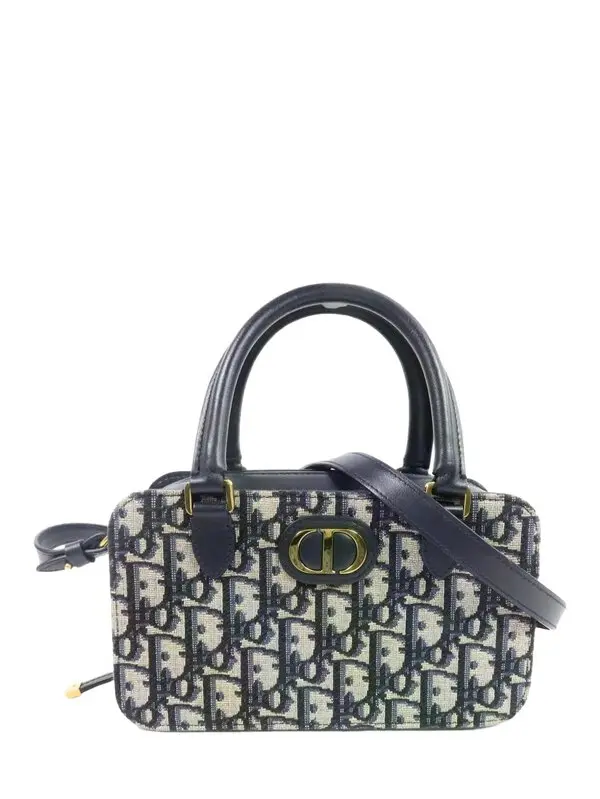 Dior 30 Montaigne Oblique Mini Bag - Blue