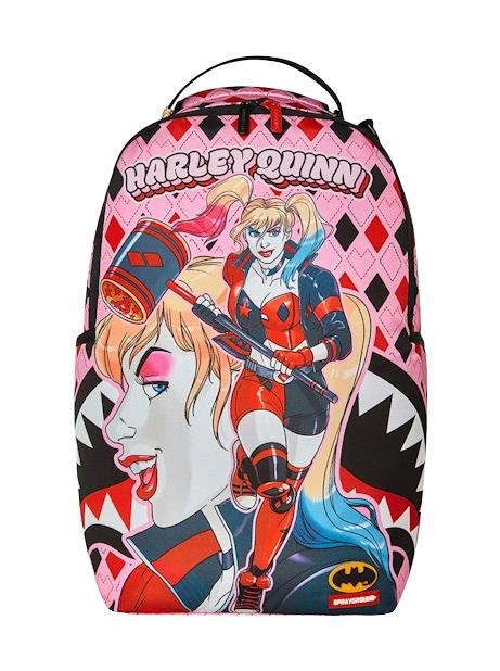 SPRAYGROUND Harley Quinn Dc Hammer Backpack - Multicolor