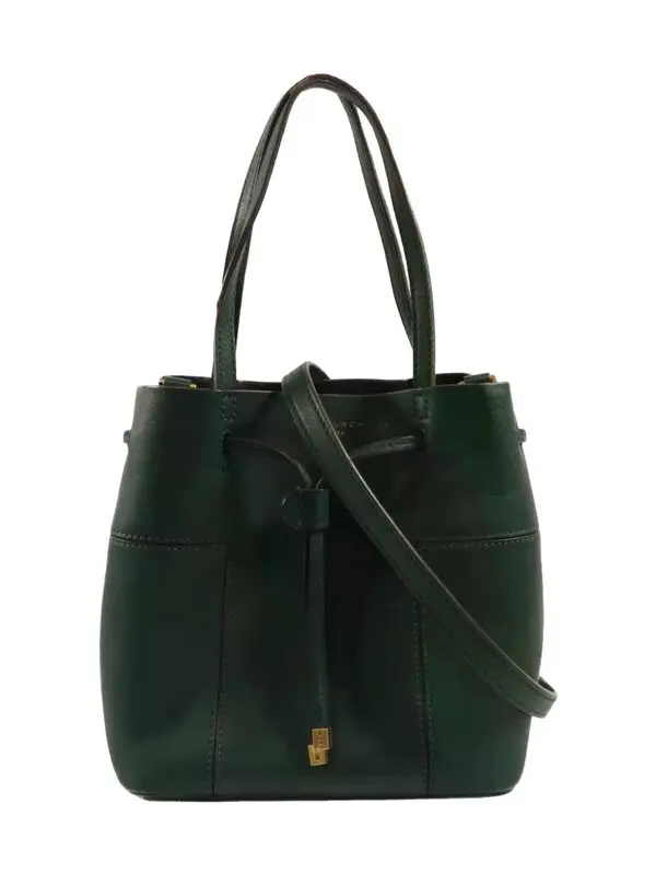 Tory Burch Block T Bucket Bag - Green