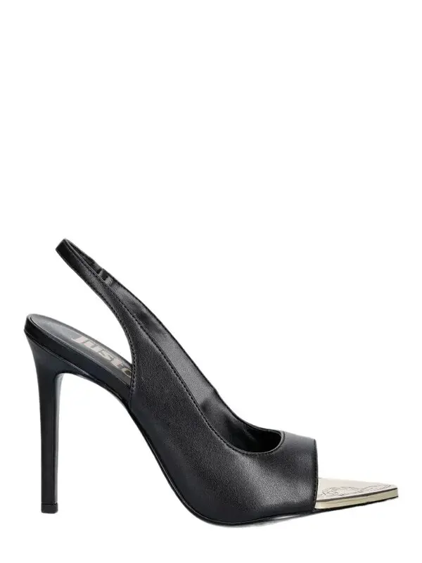 Just Cavalli Slingback Strap Pumps - Black