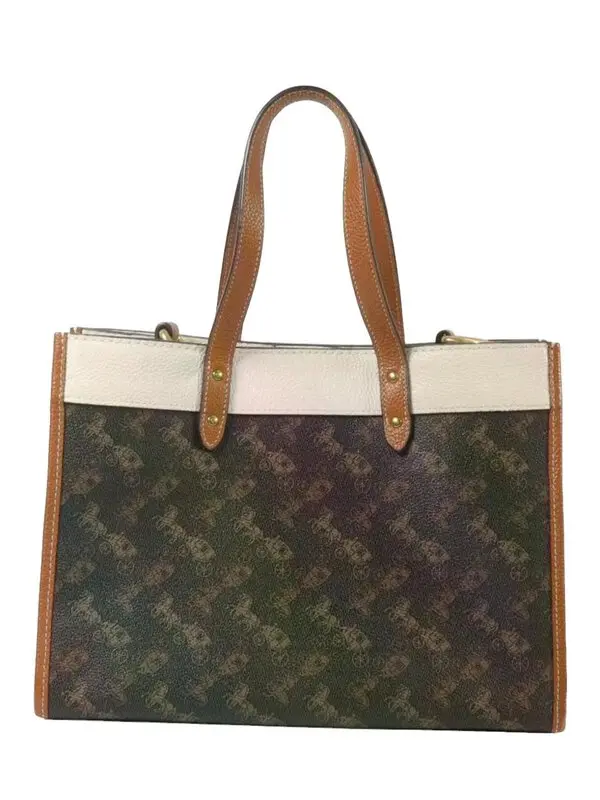 COACH VINTAGE Logo-print Tote Bag - Brown