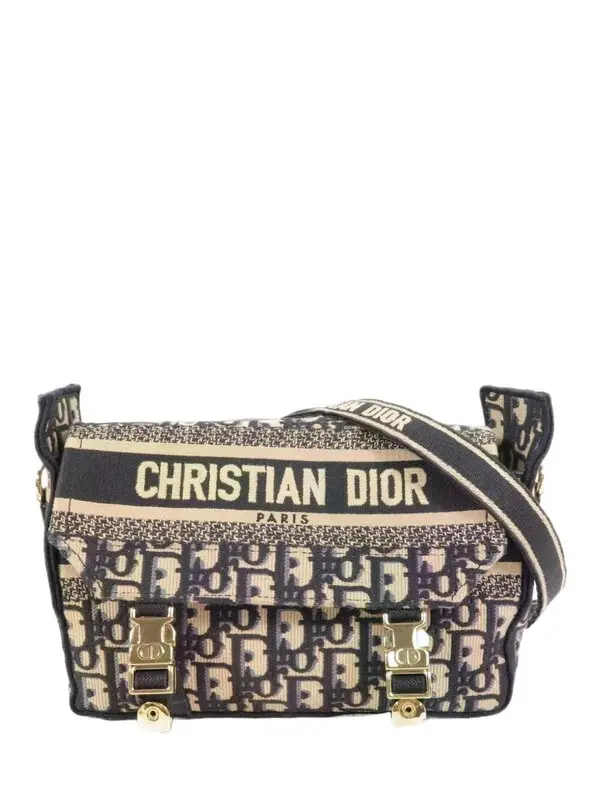 Dior Small Diorcamp Oblique Shoulder Bag - Blue