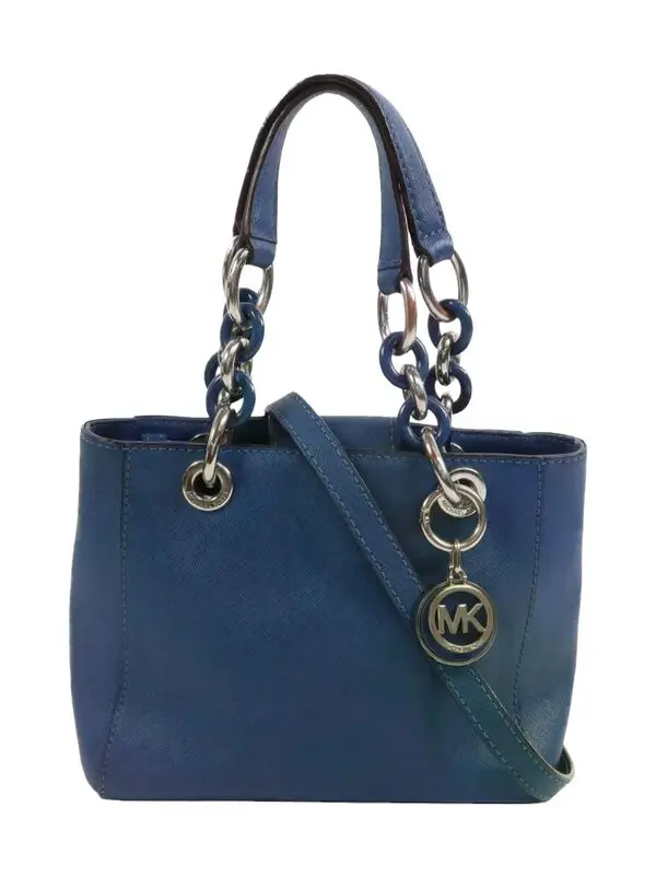 Michael Kors Chain-link Shoulder Bag - Blue