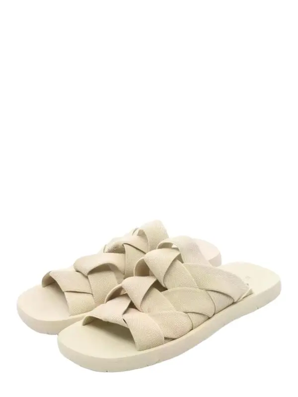 Bottega Veneta Intrecciato Slide Sandals - Neutrals