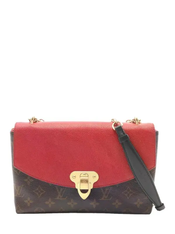 LOUIS VUITTON Saint Plasido Monogram Shoulder Bag - Brown