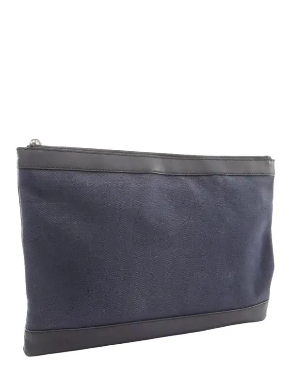 Balenciaga 2000s Clip Clutch Bag - Blue
